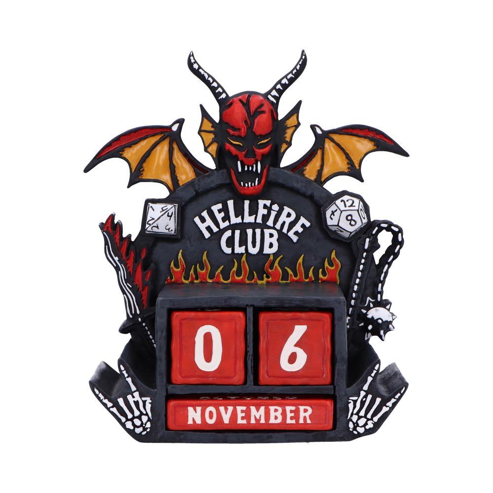 Stranger Things Hellfire Club Perpetual Calendar | L'orium Gift Shop